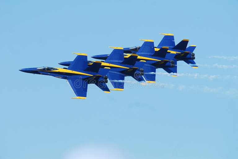 Blue Angels formation editorial image. Image of precision - 20091205