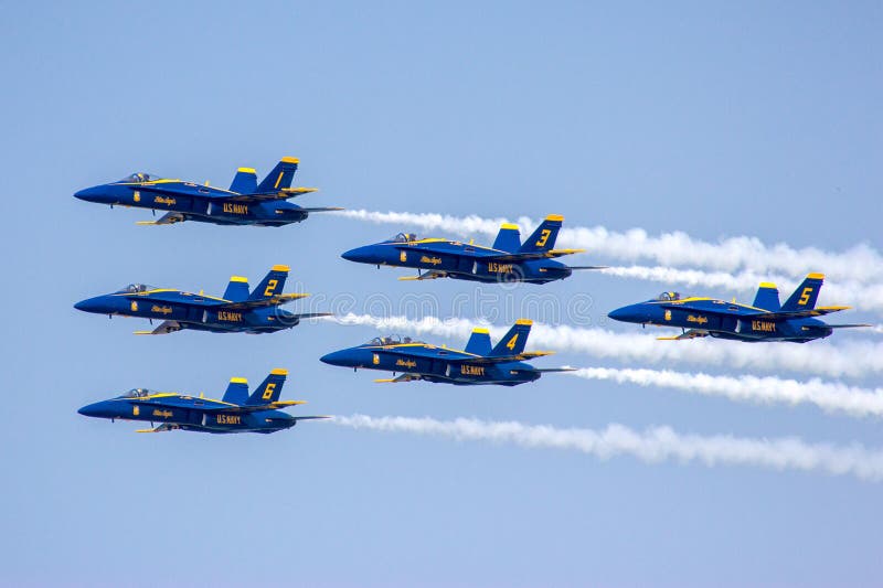 The Blue Angels editorial image. Image of flying, pilots - 93074595