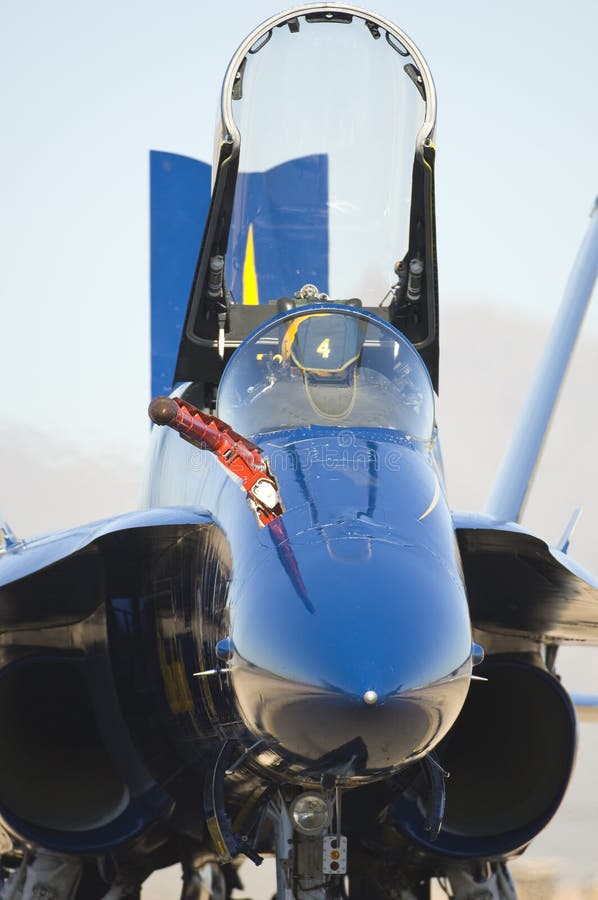Blue Angels Jet on the Ground Stock Photo - Image of planes, supersonic ...