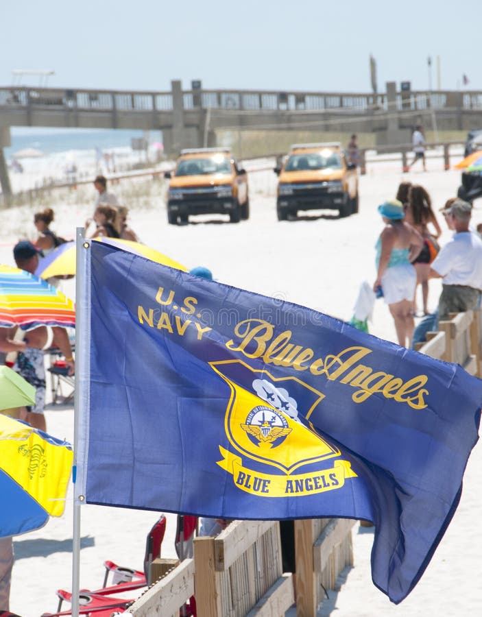 Blue Angels Pensacola Beach Airshow Editorial Stock Photo - Image of ...