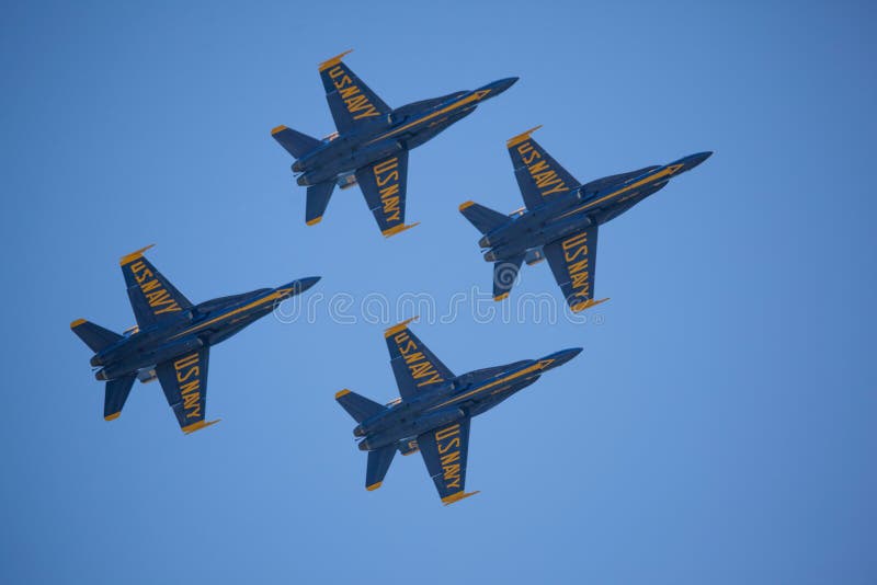 The Blue Angels at Seafair editorial image. Image of pilot - 27112480