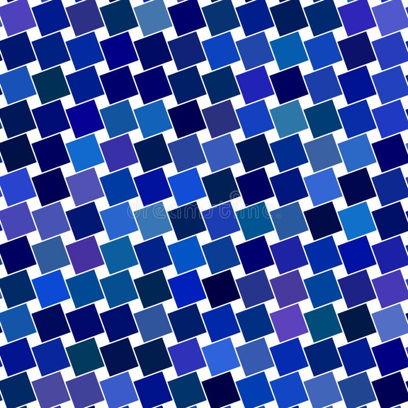Blue Angular Square Pattern Design Background Stock Vector ...