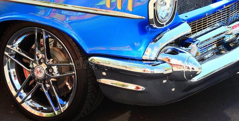 Blue antique hot rod car editorial image. Image of vehicle - 70841745