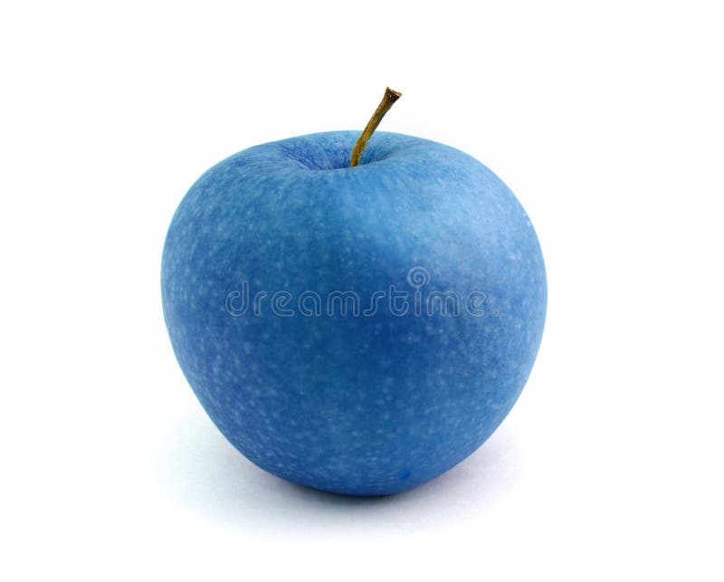 Blue apple stock photo. Image of genetic, party, danger - 7508424