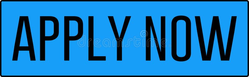 Blue Apply Now Button in Linear Laptop Stock Vector - Illustration of ...