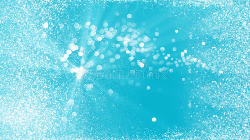 Blue Aqua Abstract Horizontal Background Stock Illustration ...