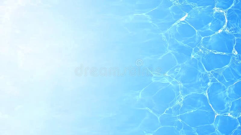 Blue Aqua Gradient Background with Water Effect - Vector Illustration ...