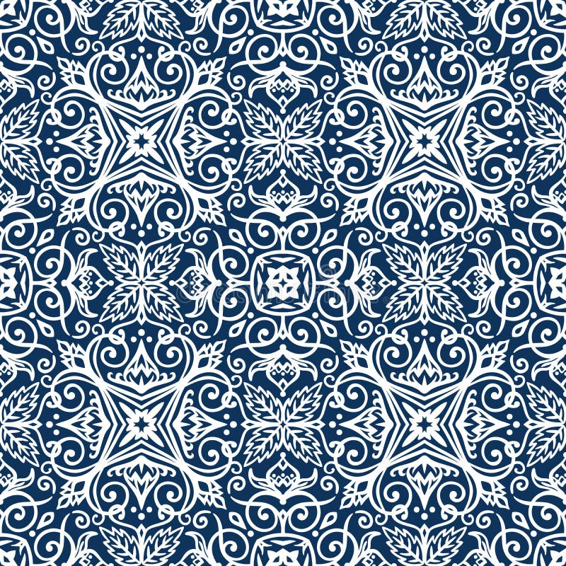 Arabesque Seamless Pattern Vector Free Autocad Drawing