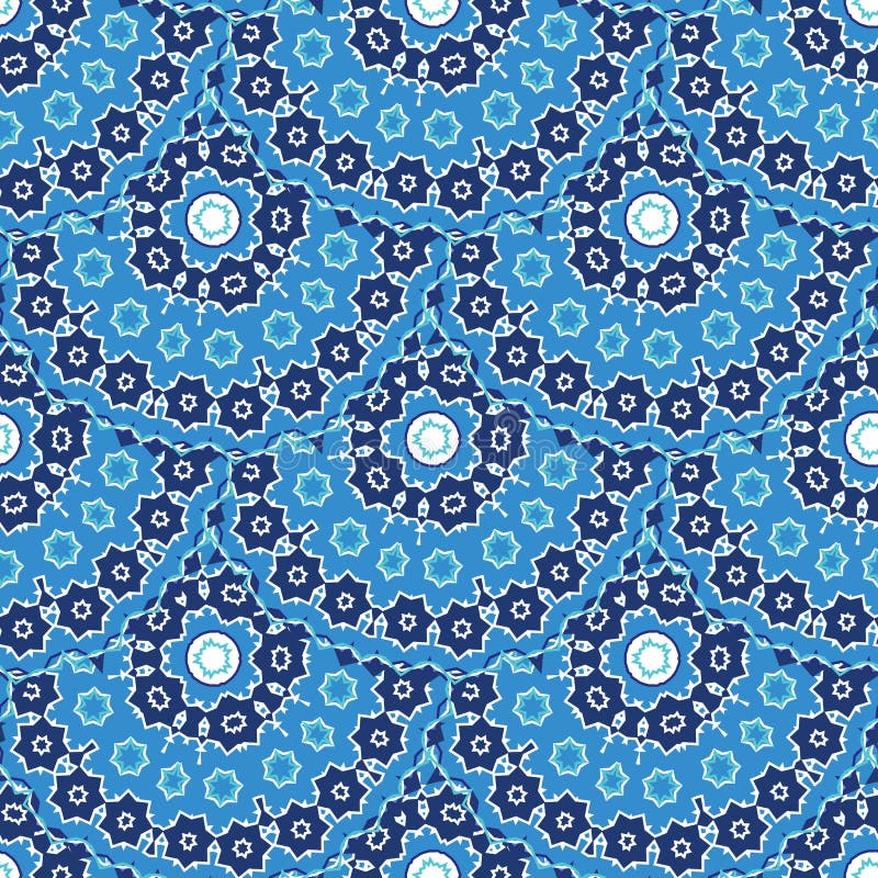 Arabesque seamless pattern stock vector. Illustration of arabian - 20826816