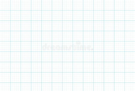 Blue Architect Grid Paper. Graph Empty Blueprint Sheet Stock Vector ...