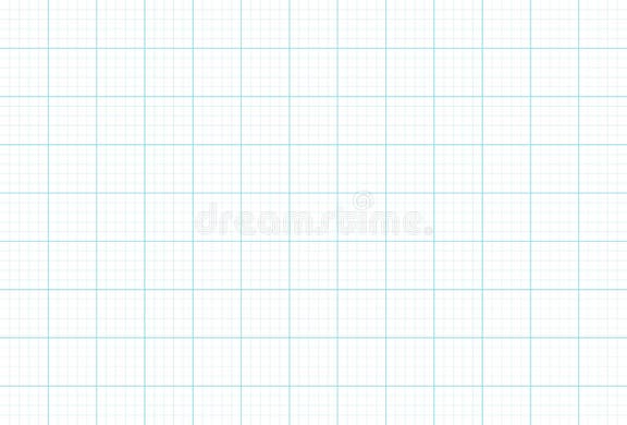 Blue Architect Grid Paper. Graph Empty Blueprint Sheet Stock Vector ...