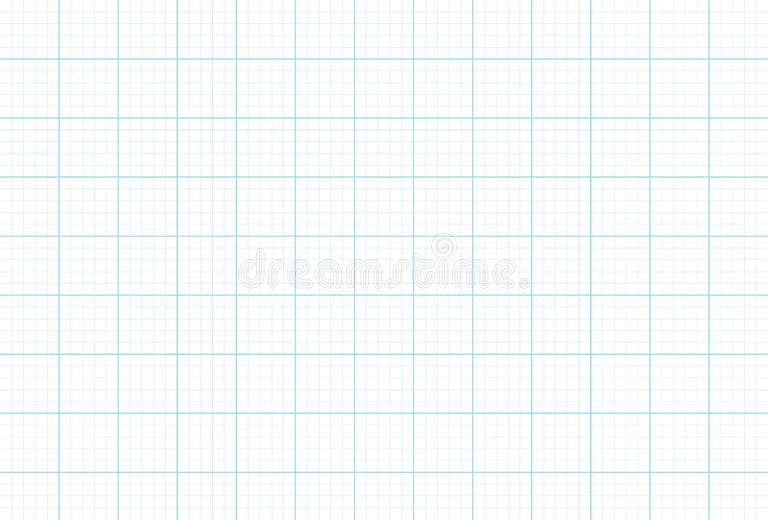 Blue Architect Grid Paper. Graph Empty Blueprint Sheet Stock Vector ...