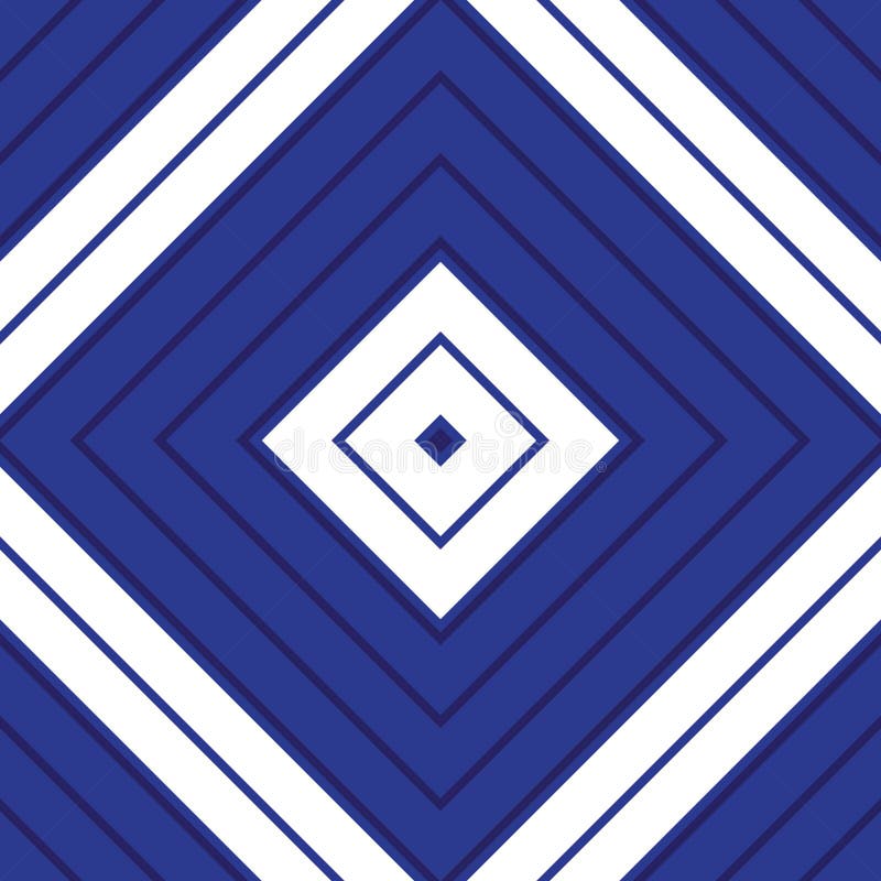 Blue Argyle Diagonal Stripes Seamless Pattern Background Stock Vector ...