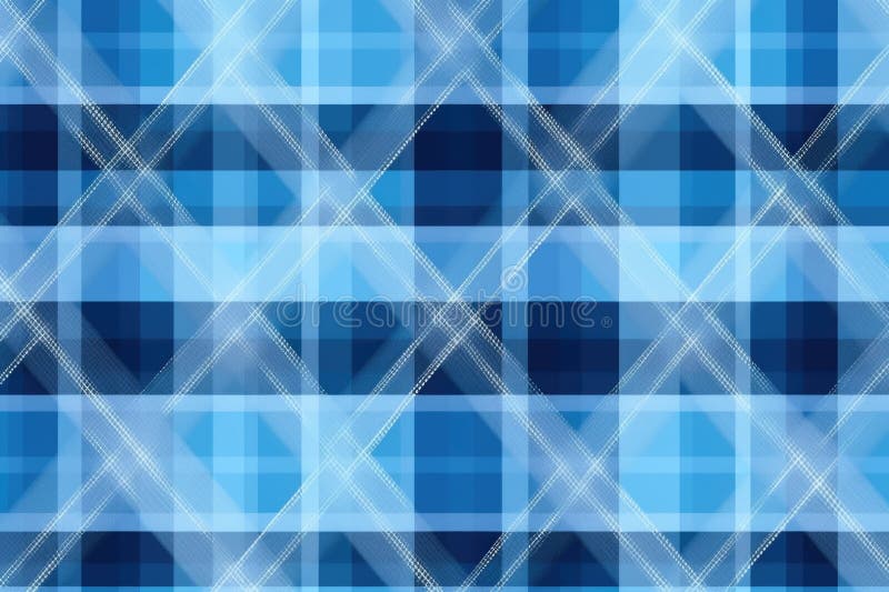 Blue Argyle Diamond Pattern Stock Illustration - Illustration of modern ...