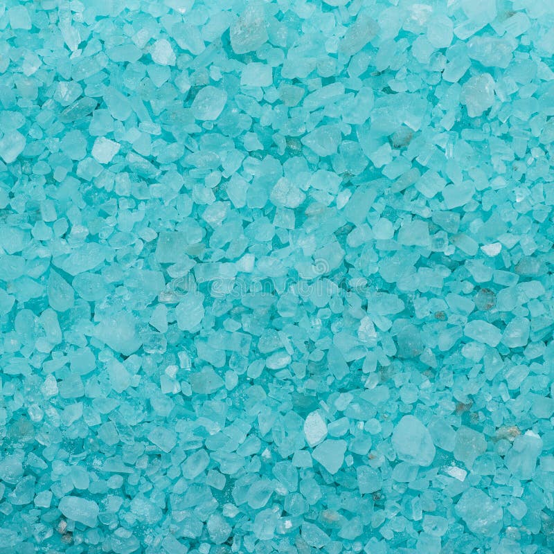 Blue Aromatic Bath Salt Background Stock Photo - Image of care, therapy ...