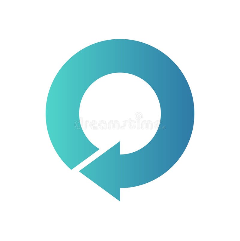 Blue Arrow Straight Arrow Icon or Symbol or Button Stock Vector ...