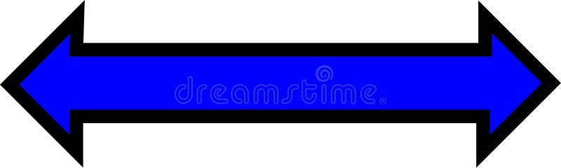 Arrow Both Directions Stock Illustrations – 173 Arrow Both Directions ...