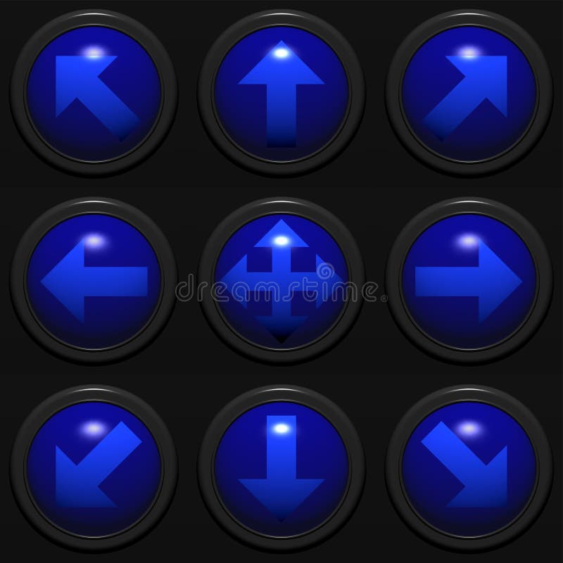 Blue Arrow Stock Illustrations – 173,078 Blue Arrow Stock Illustrations ...