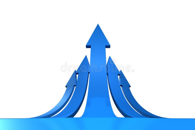 Arrows Pointing Up Stock Illustrations – 4,599 Arrows Pointing Up Stock ...