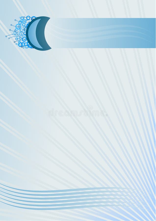 Blue art cover stock vector. Illustration of elegant - 259538388