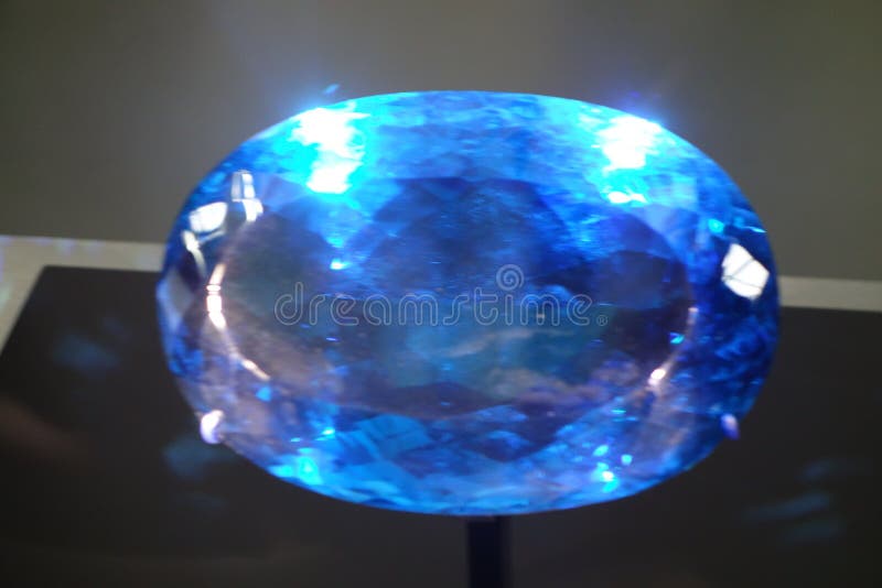 Blue As Ice Gem stock photo. Image of sparkles, pure - 160319974