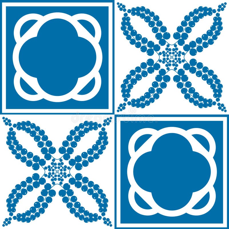 Blue Azulejo Tiles for Wall Decoration, Spanish Azulejo Style Ceramic ...