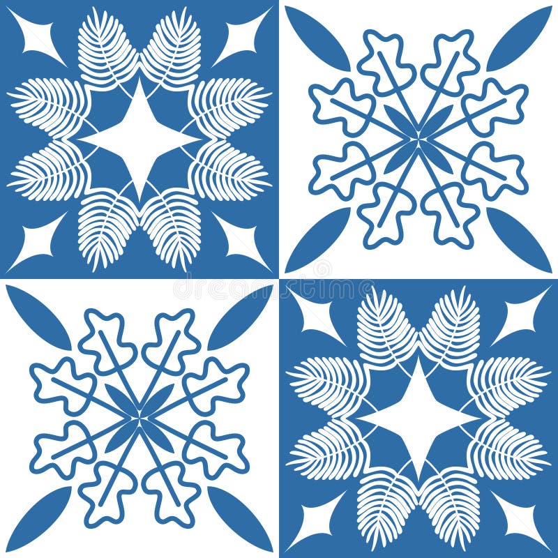 Blue Azulejo Tiles for Wall Decoration, Spanish Azulejo Style Ceramic ...