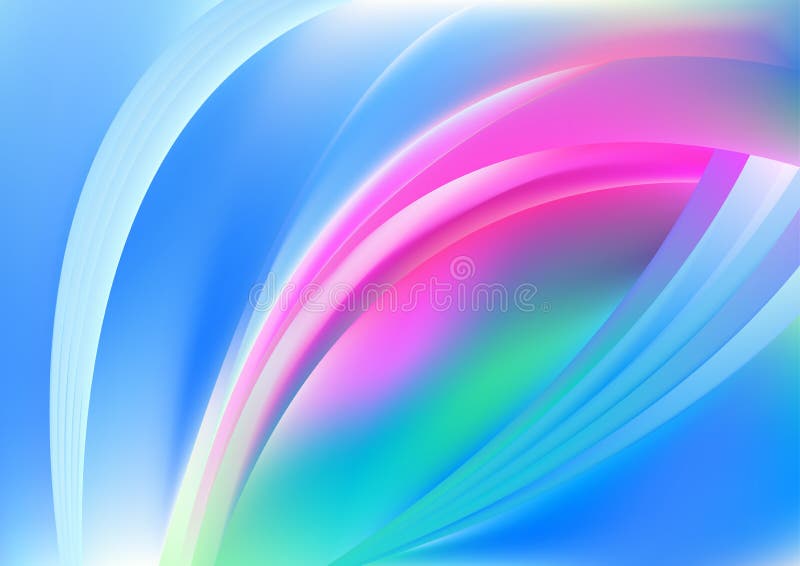 Blue Azure Abstract Background Vector Illustration Design Stock Vector ...