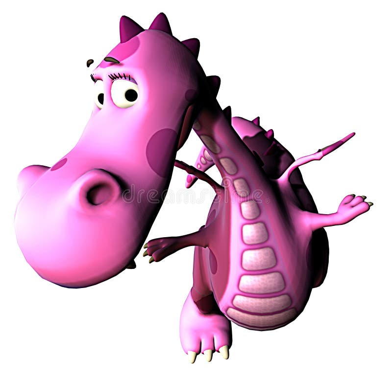 Dragon Cartoon - Snore stock illustration. Illustration of snore - 3339639