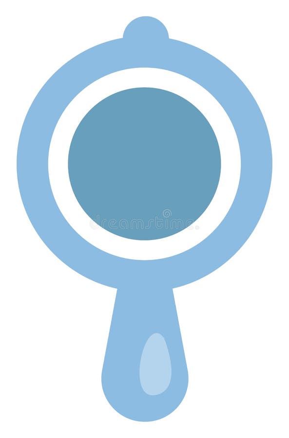 Blue baby rattle, icon stock vector. Illustration of pink - 260373127