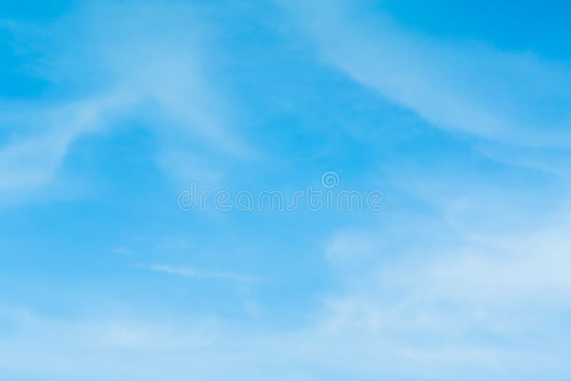 The Blue Backdrop Has Some Clouds. Stock Image - Image of heaven ...