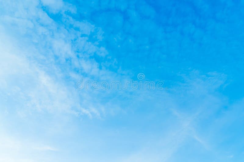 The Blue Backdrop Has Some Clouds. Stock Photo - Image of amazing ...