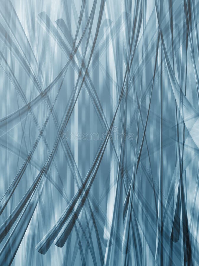 Wispy Blue Snowflake Christmas Border Stock Illustration - Illustration ...