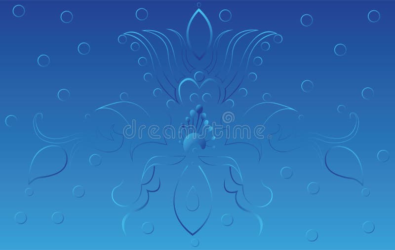 Blue Background stock vector. Illustration of motif, vector - 3843851