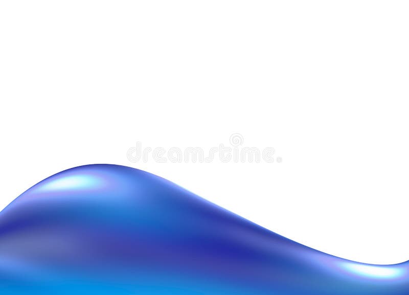 Blue ribbon effect stock illustration. Illustration of blue - 7061197