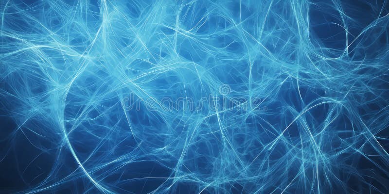 A Blue Background with Abstract Lines that Mimic the Appearance of ...