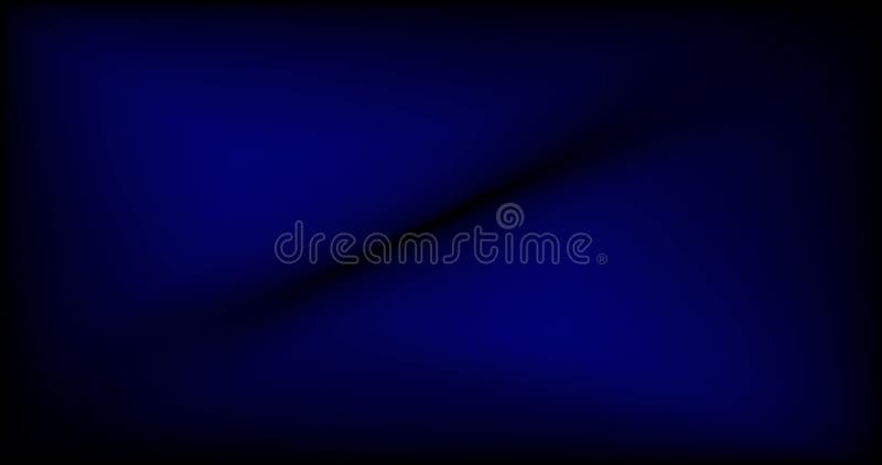 Abstract Blue Background or Dark Paper with Bright Center Spotlight and ...