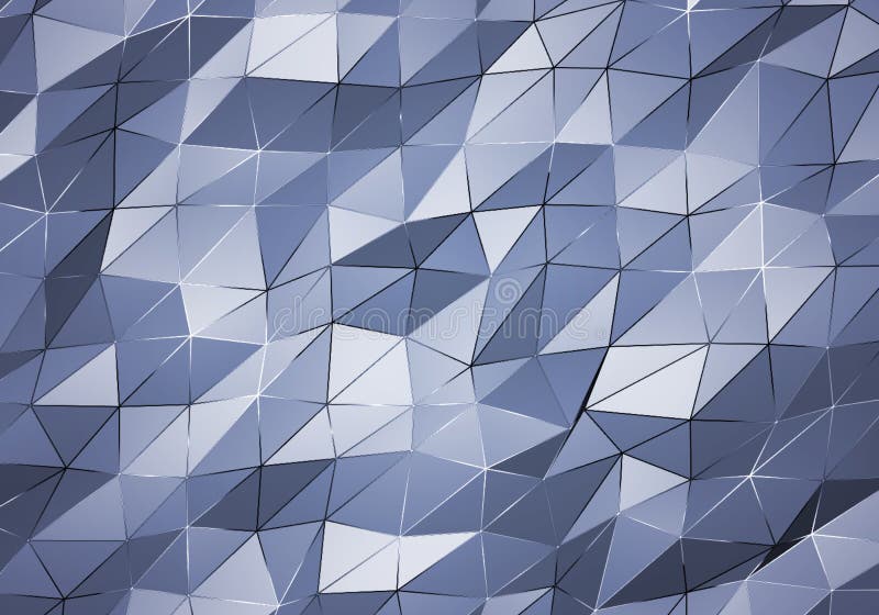 Blue Background. Abstract Triangle Texture. Low Poly Illustration Stock ...