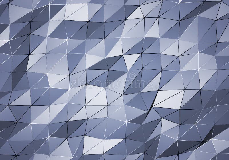 Blue Background. Abstract Triangle Texture. Low Poly Illustration Stock ...