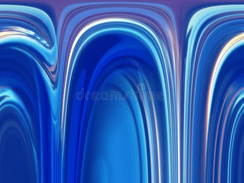 Blue Background With Arches Picture. Image: 2406061