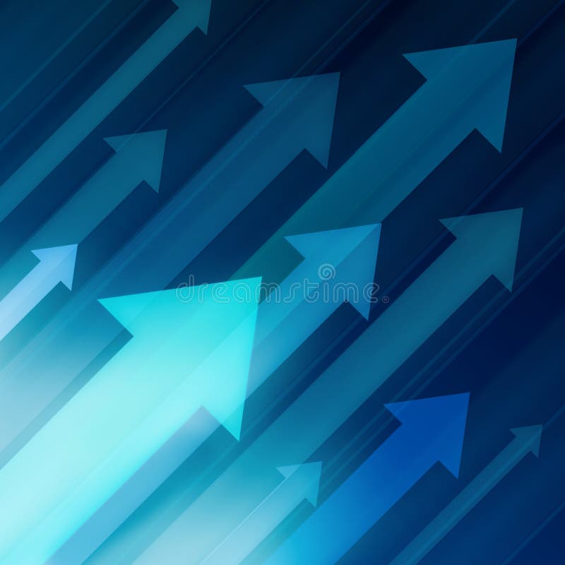 Blue Arrows Diagonal Stock Illustrations – 740 Blue Arrows Diagonal ...