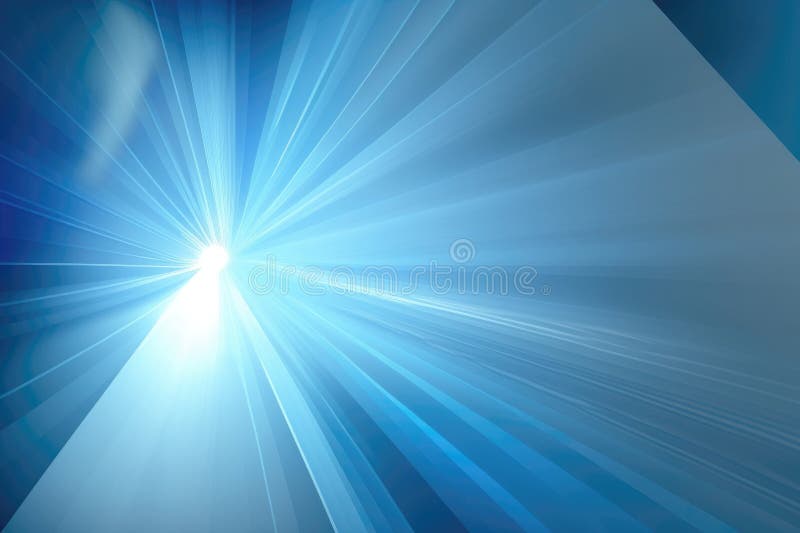 Blue Background with Beams of Prism Light. Generative AI Stock ...