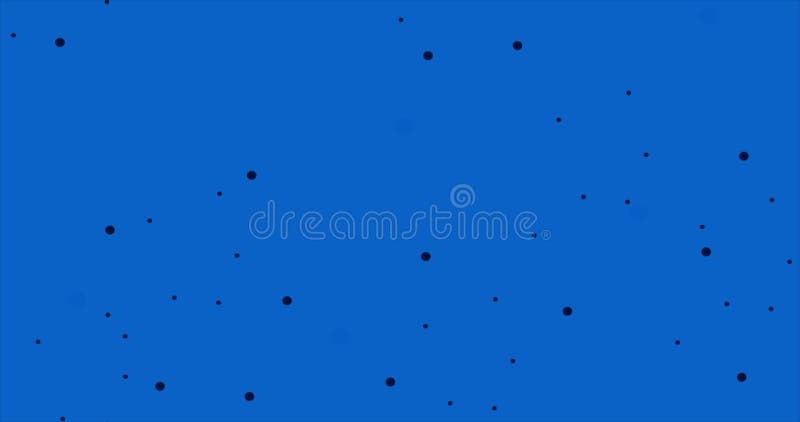 Blue Background with Black Particles Animation Stock Footage - Video of ...