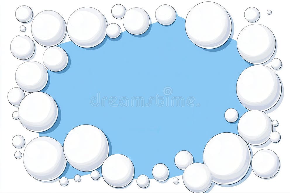 Blue Background with Bubbles and Pixel Art Comic Style Text for ...