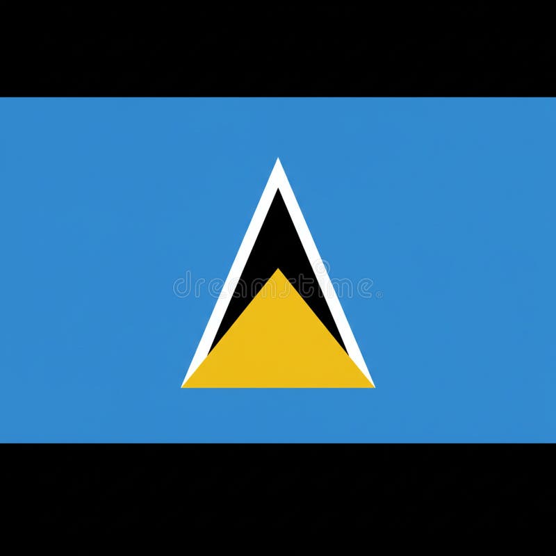 Blue Background with a Central Triangular Emblem Composed of a Smaller ...
