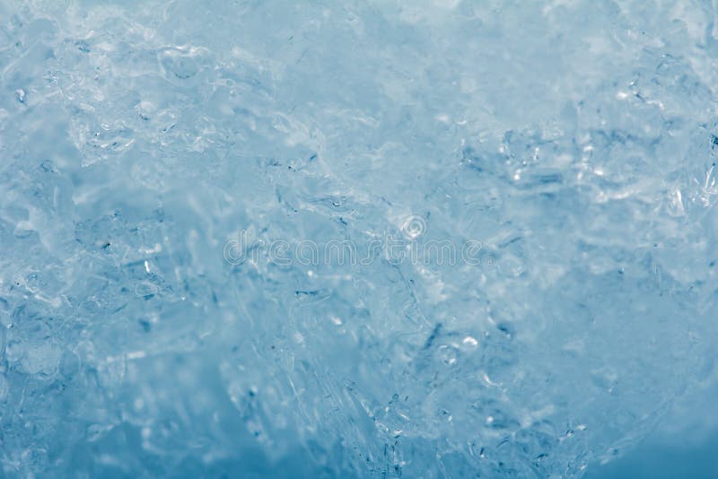 Blue Background of Cold Ice Stock Photo - Image of outdoors, closeup ...