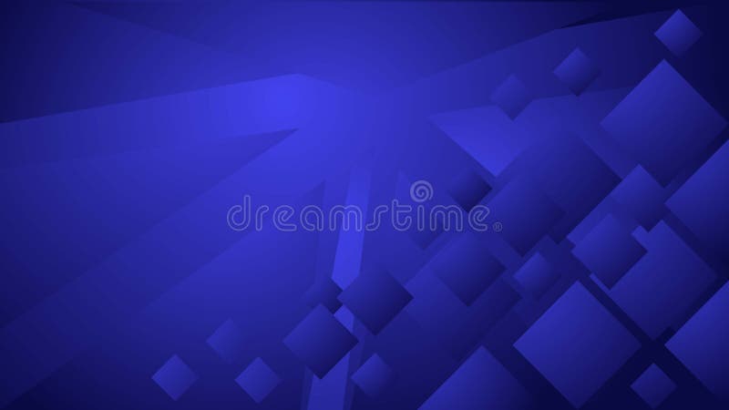 Blue Background with a Combination of Shapes Stock Vector ...