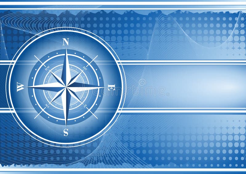 Compass Rose stock vector. Illustration of compass, rose - 7835439