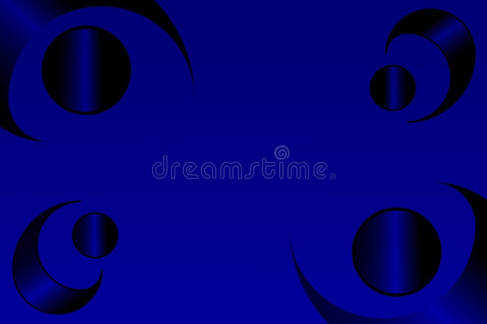 Blue Background with Crescent Pattern. Background with Place for Your ...