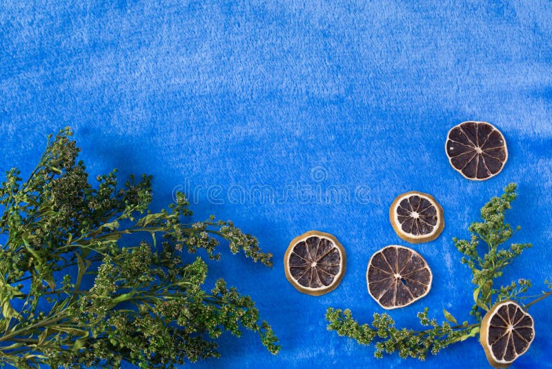 Blue background with decor stock photo. Image of concept - 70146492